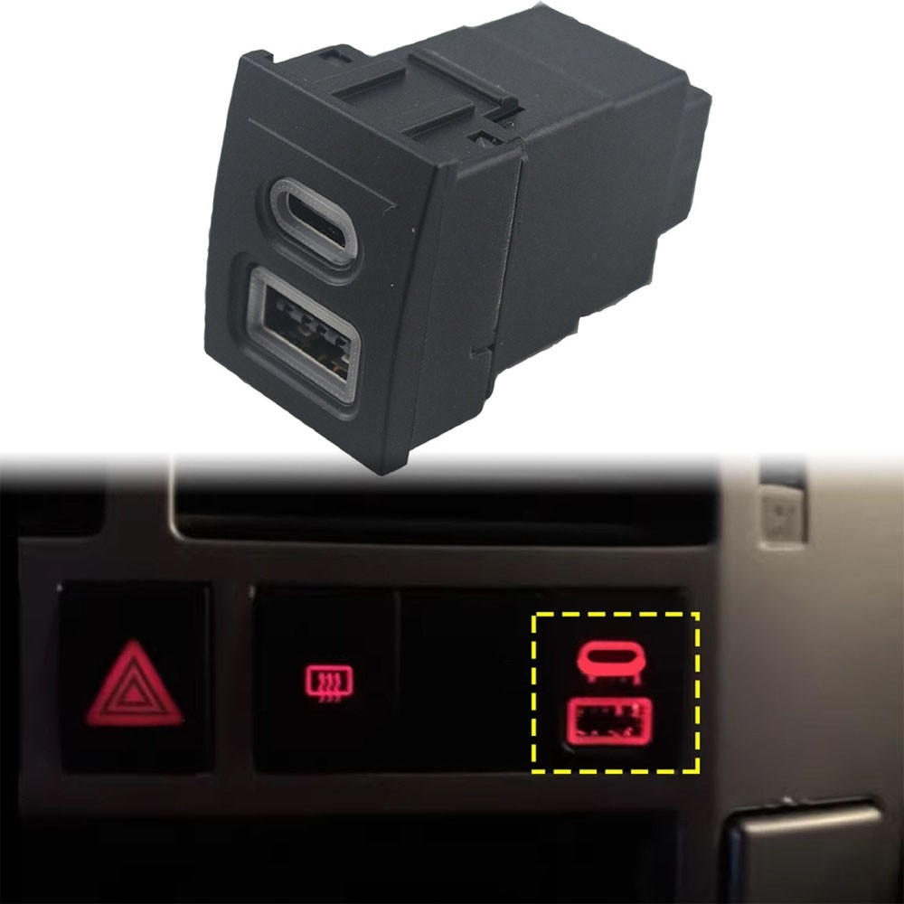 Adaptador USB De Carga Rápida Para VW POLO (2004 2009) PD E Compatível ...