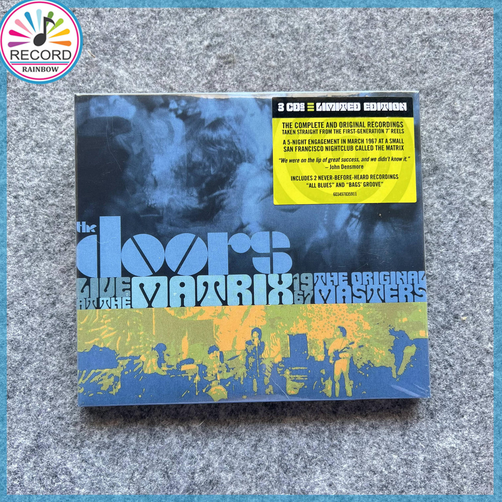 The Doors Live At The Matrix 1967 Original 3CD Brand New Album [Lacrado ...