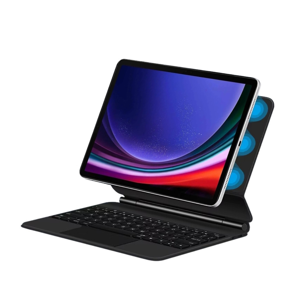 Capa Teclado Magnético ABNT2 Para Tablet Samsung S9+ 12.4 X810 | Shopee ...