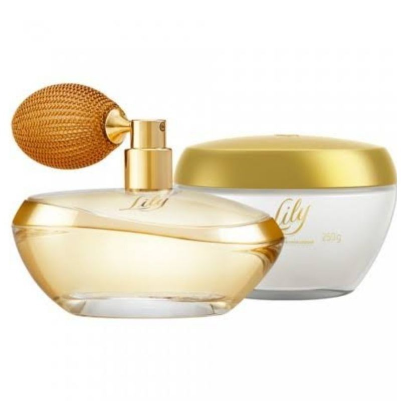 Kit Lily Perfume com Hidratante | Shopee Brasil