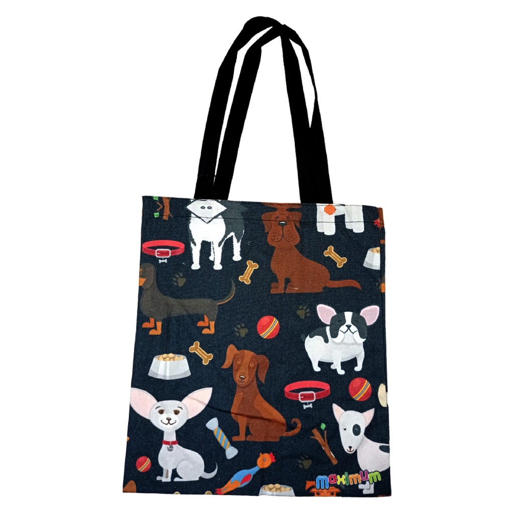 Bolsa Ecobag Cachorro Preta - Maximum | Shopee Brasil