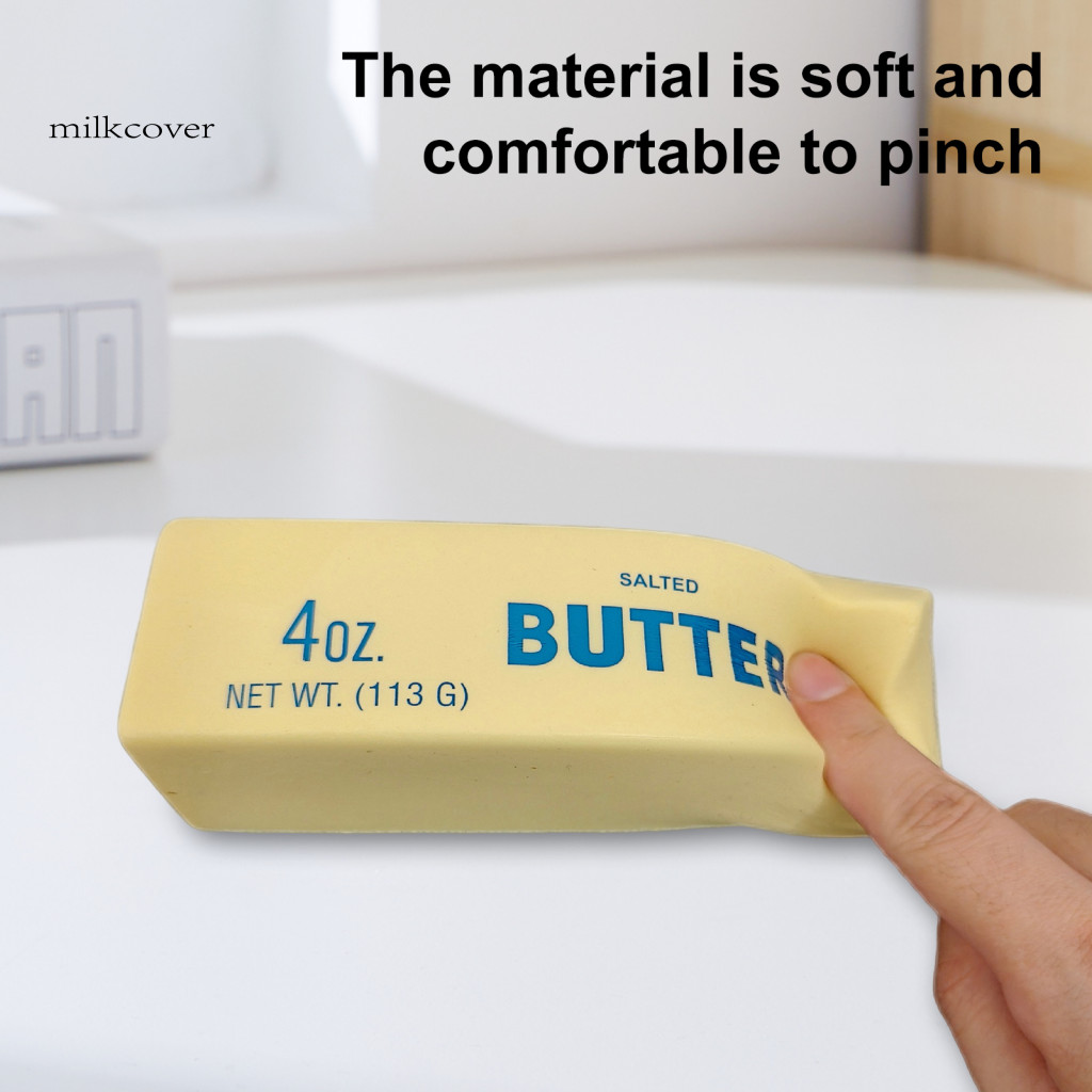 Butter Stick Squeeze Toy Realistic Stress Relief Soft Slow Rebound ...