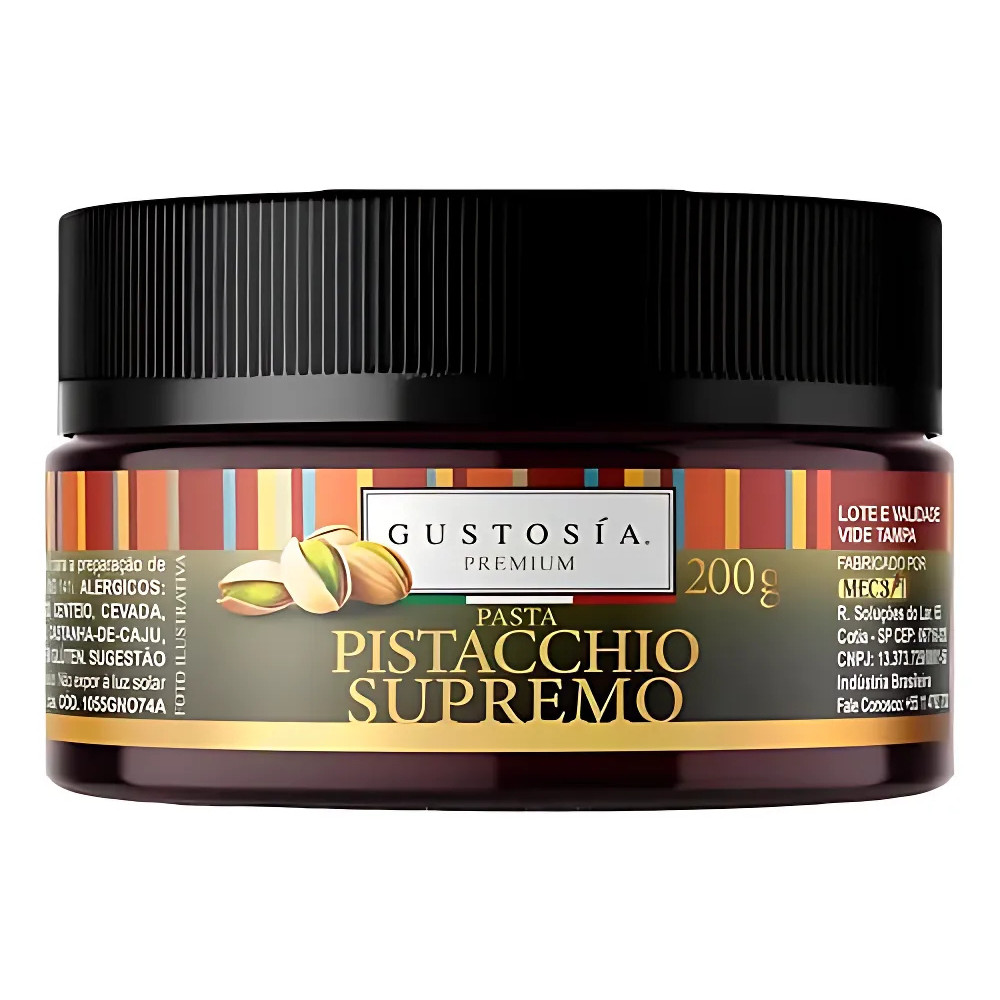 Pasta Pistache Supremo Gustosía 200g | Shopee Brasil