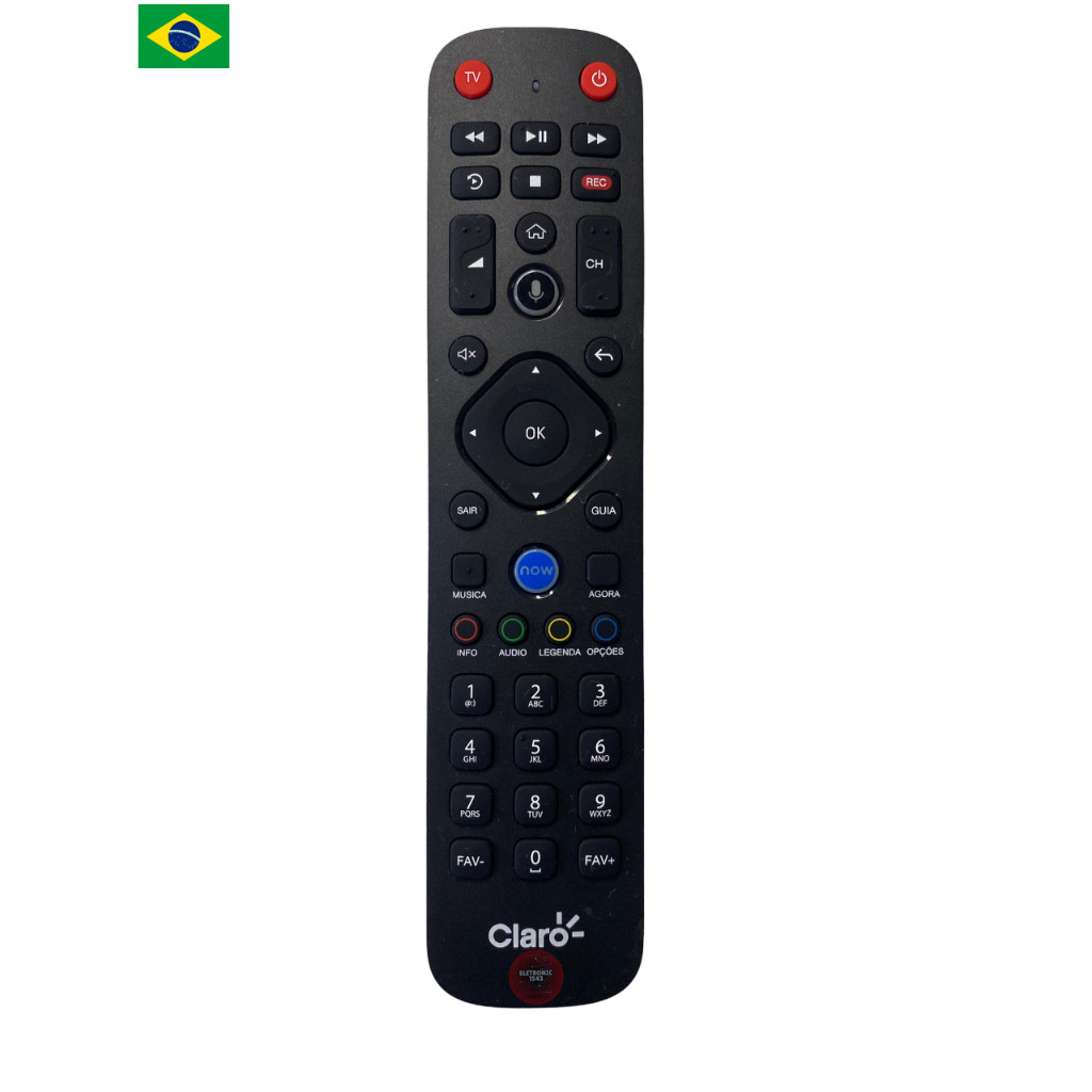 Controle Remoto Original para Net digital Claro Box Comando de voz ...