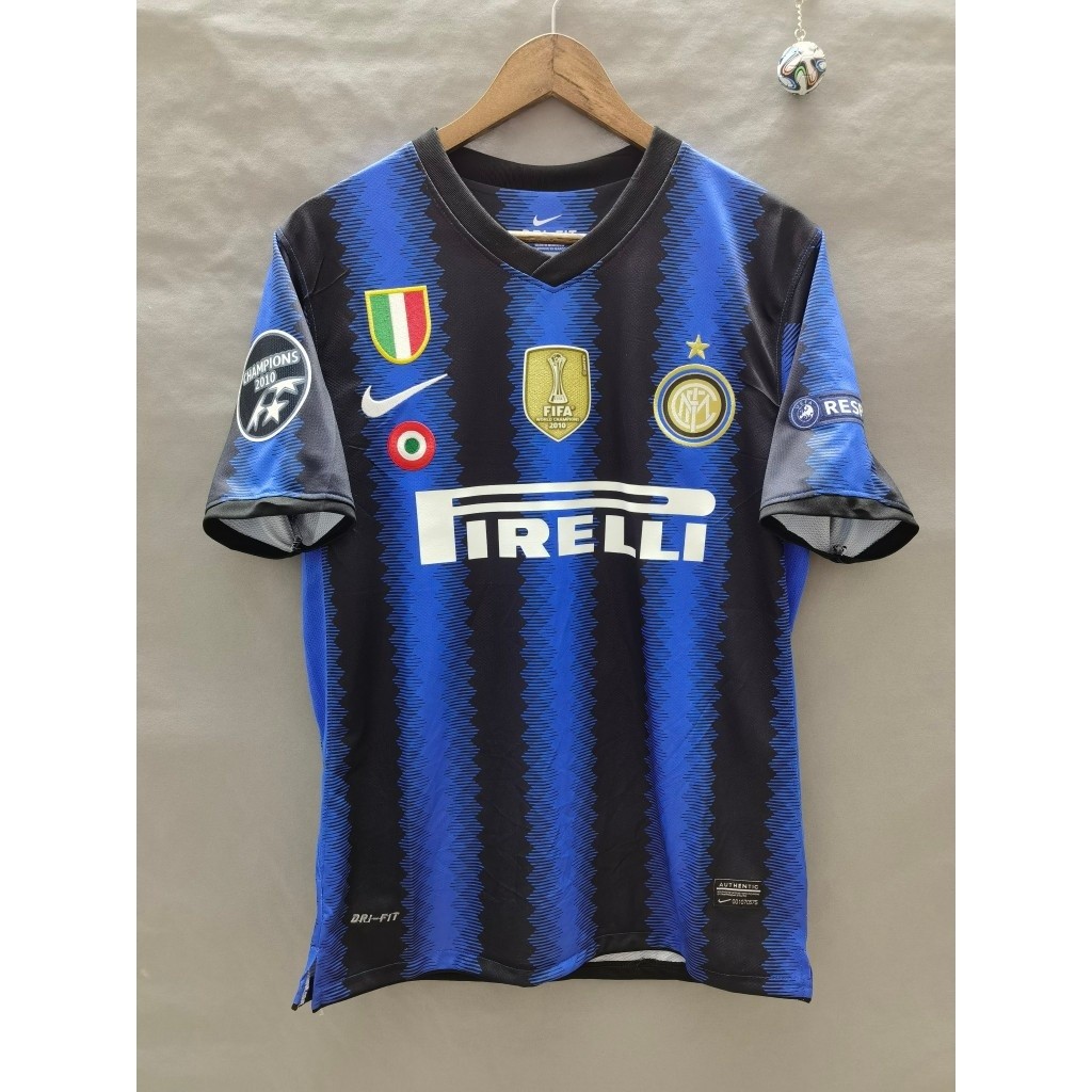 10-11 inter milão casa SNEIJDER ETO Ojersey Camisa De Futebol Retro ...