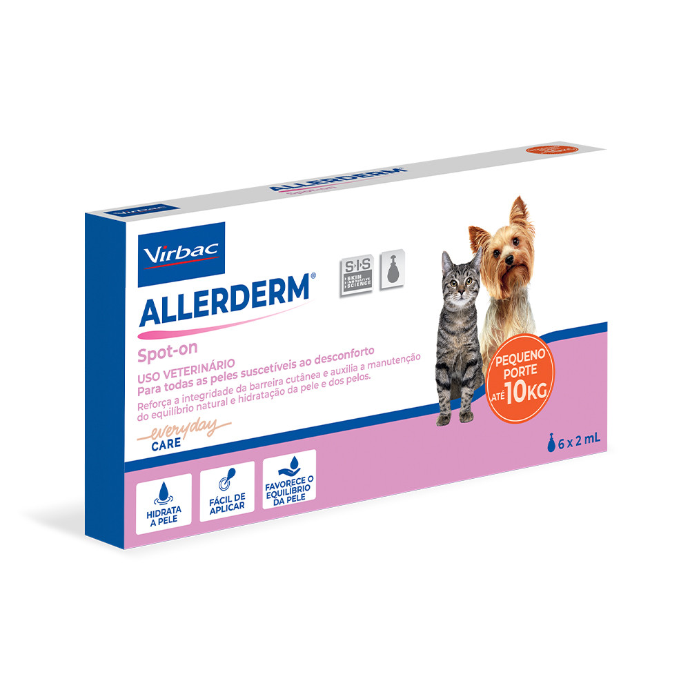 ALLERDERM SPOT ON 2ML (VIRBAC) | Shopee Brasil
