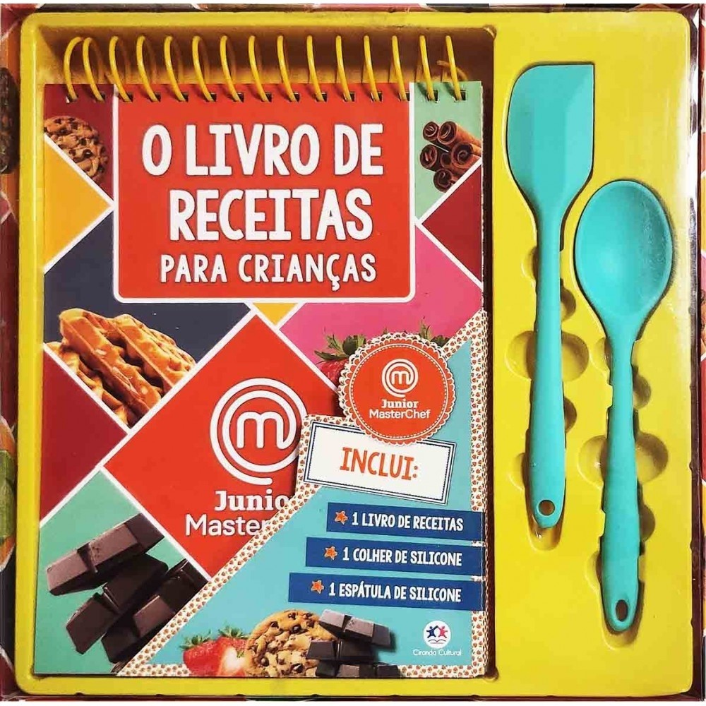 Livro MasterChef Junior - O livro de receitas para crianças | Shopee Brasil