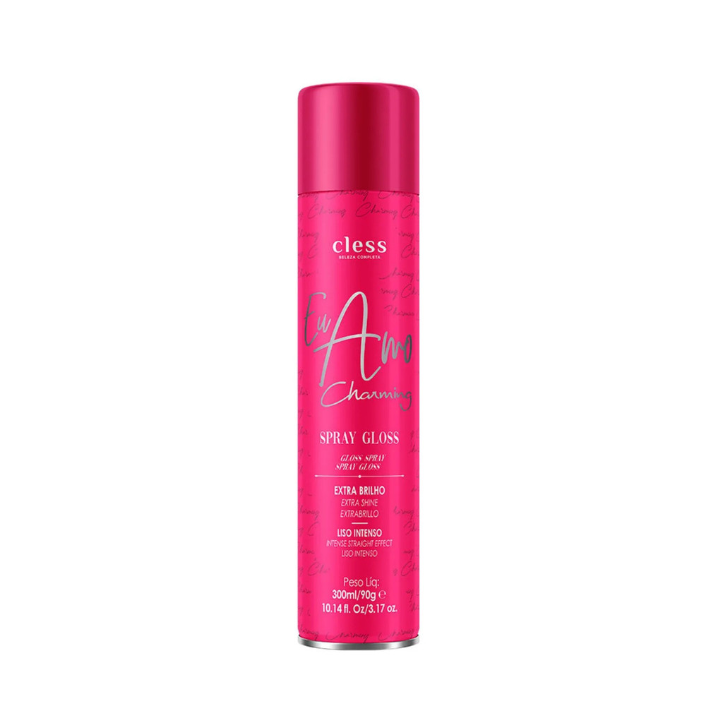 Eu Amo Charming Spray de Brilho Gloss 300ml Cless | Shopee Brasil