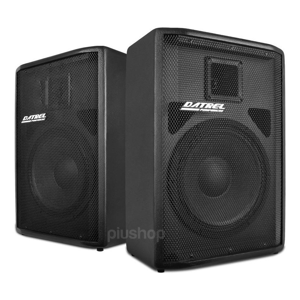 Par Caixa Acustica Som Passiva 12 500w Rms + Cabo 5m Brinde KIT DATREL 12 POLEGADAS PROFISSIONAL ...