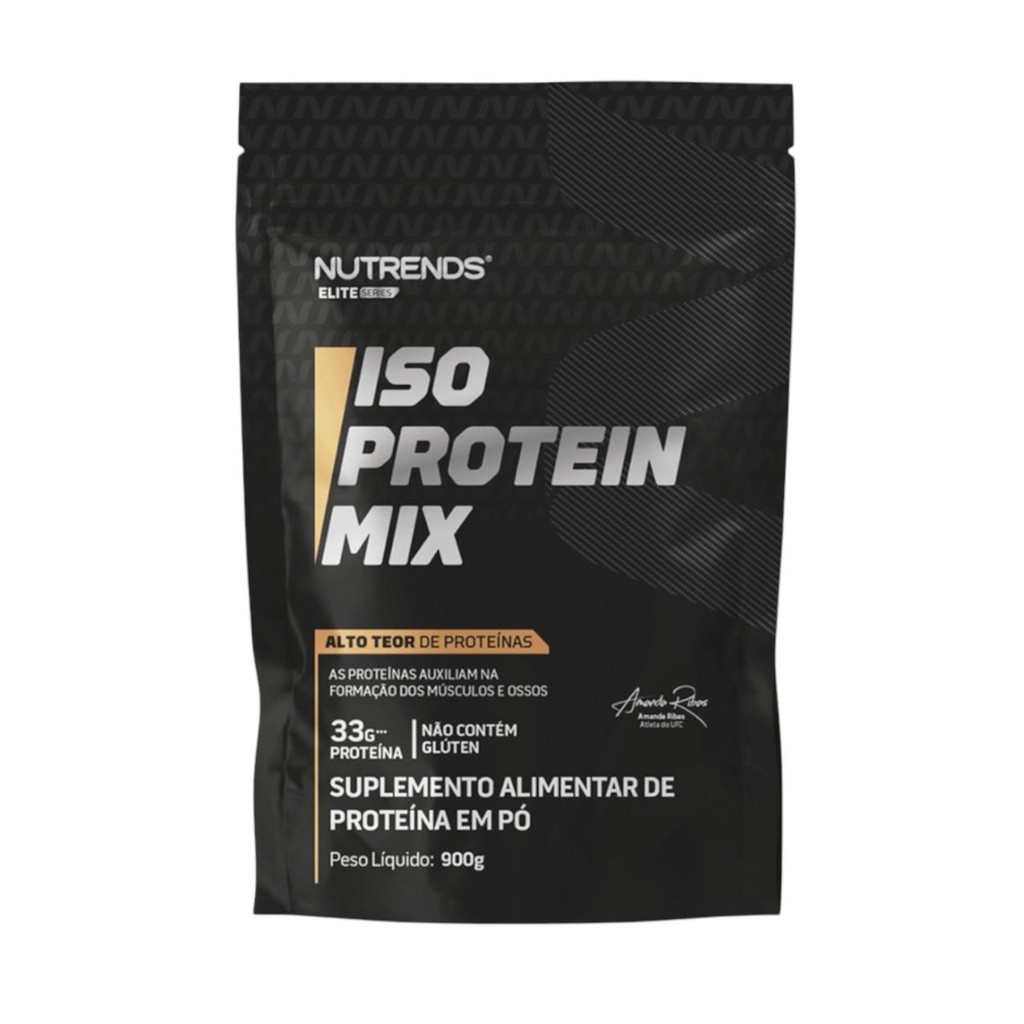 Whey Iso Protein Mix Nutrends 900g Sabor Chocolate | Shopee Brasil