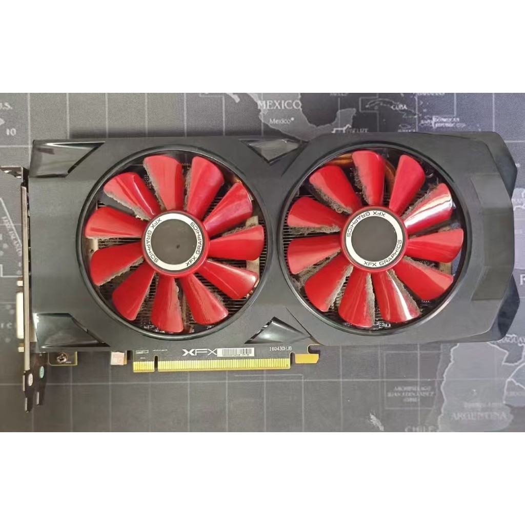 RX580 4 GB 2048 SP RX584 GPU Placa Gráfica De Vídeo Para GDDR5 AMD ...