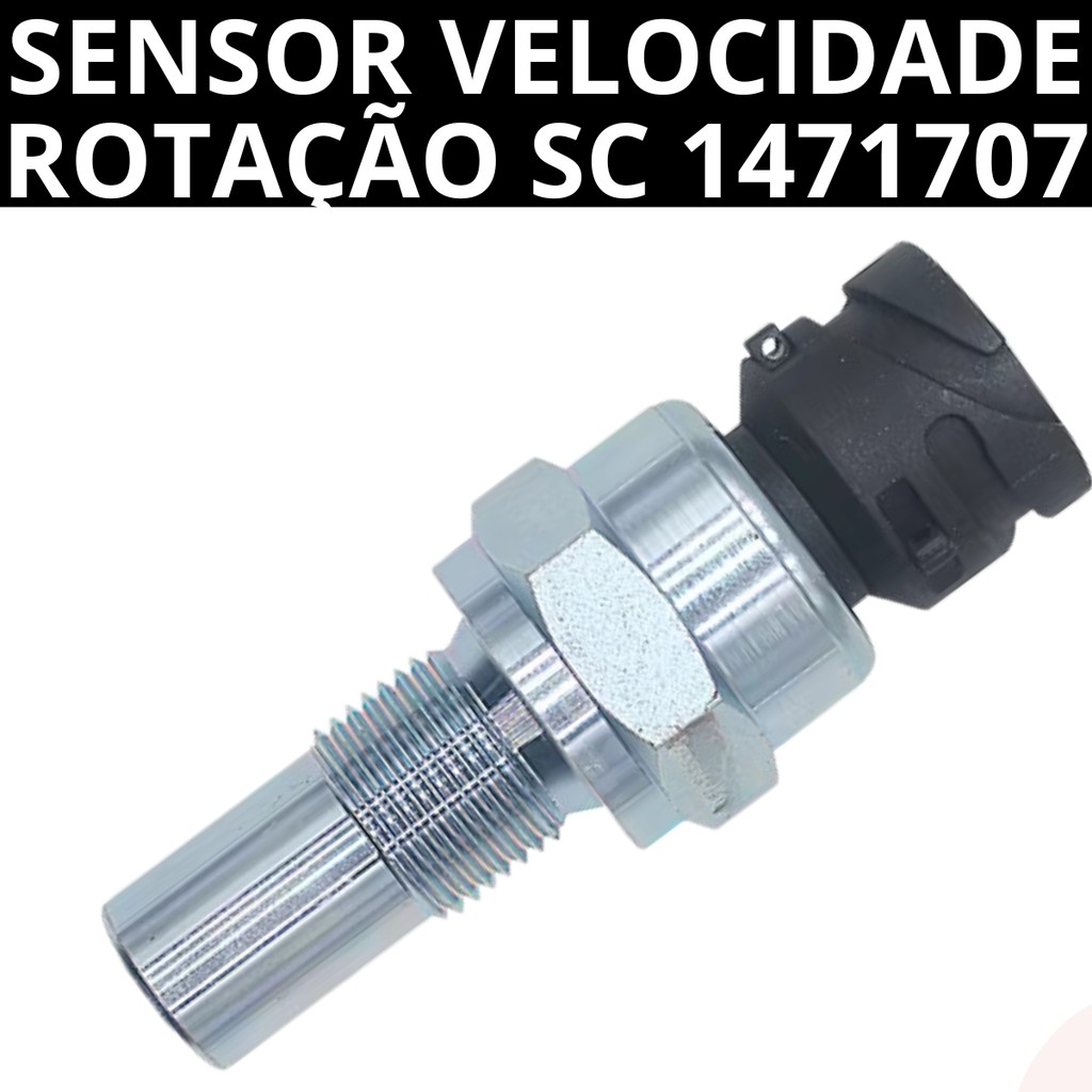 SENSOR DE VELOCIDADE ROTAÇÃO SCANIA 1471707 | Shopee Brasil