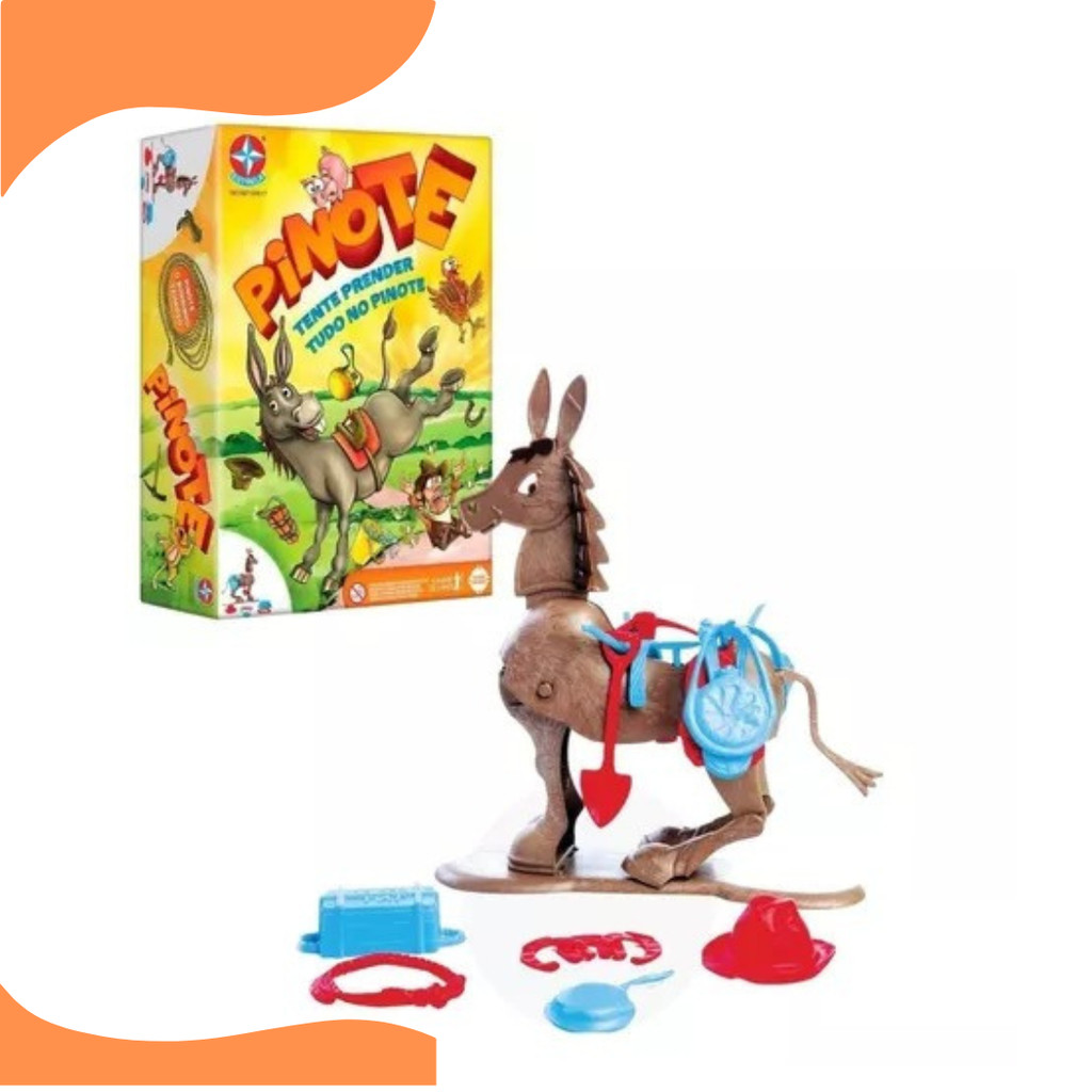 JOGO PINOTE O BURRINHO MANHOSO -ORIGINAL ESTRELA | Shopee Brasil