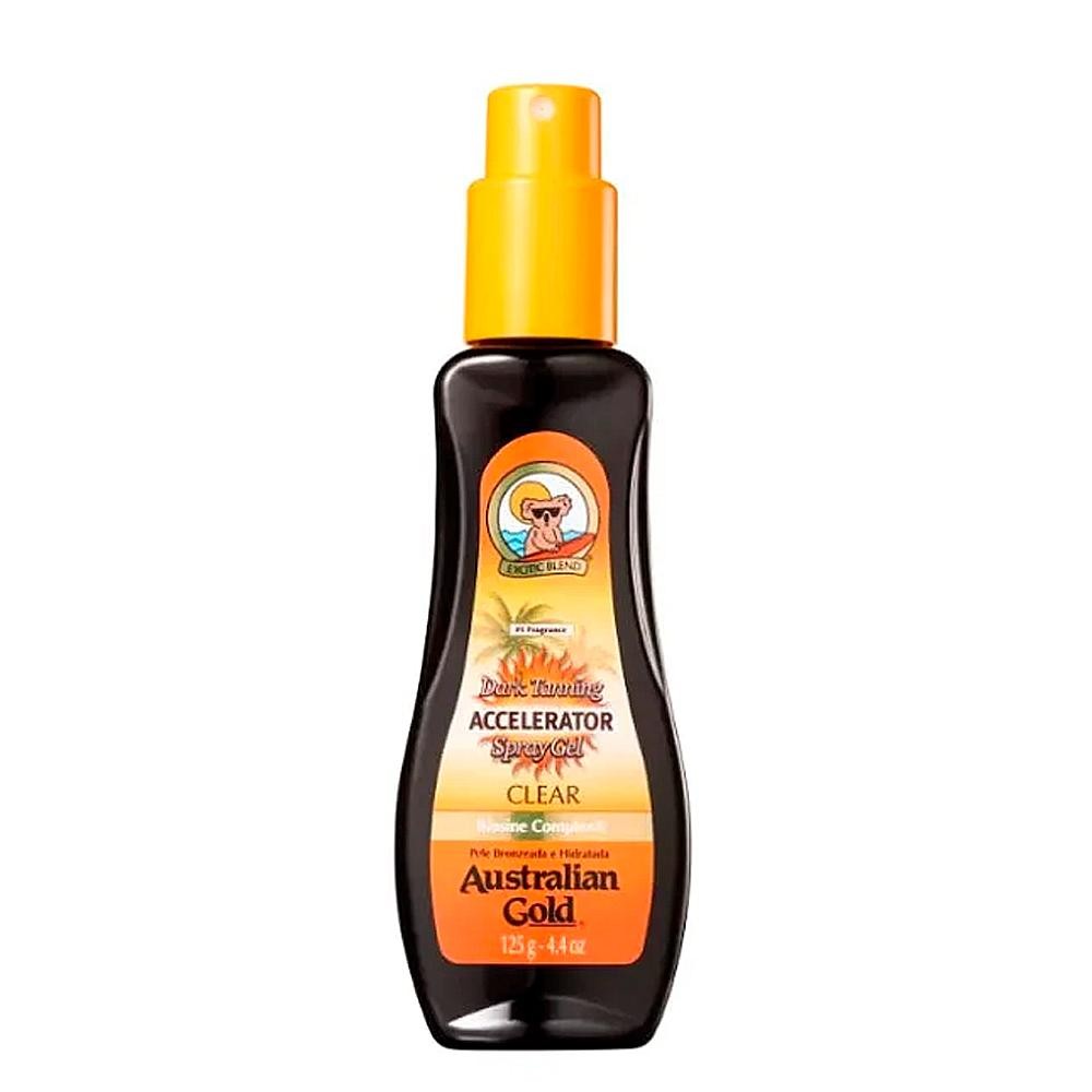Australian Gold Accelerator Dark Tanning Spray Gel Clear Spray ...