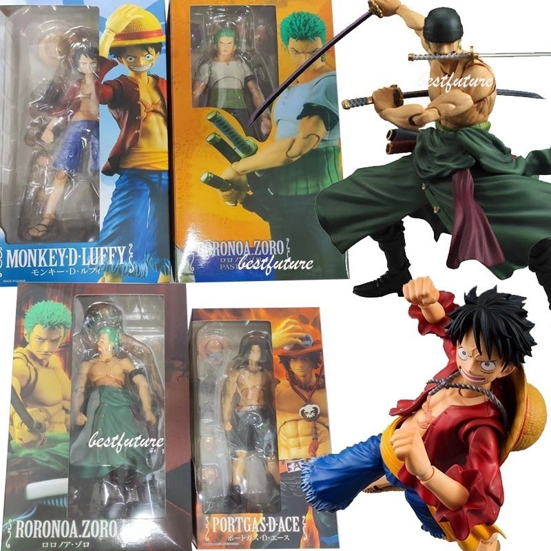Macaco Articulado Roronoa Zoro One Piece D. Luffy Portgaz Ace Figura de ...