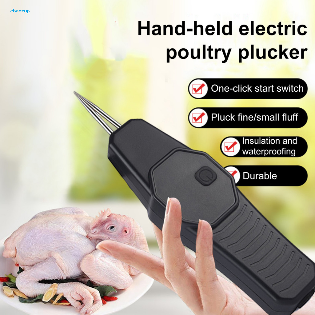 Portable Poultry Feather Remover Lightweight Puller Electric Chicken ...
