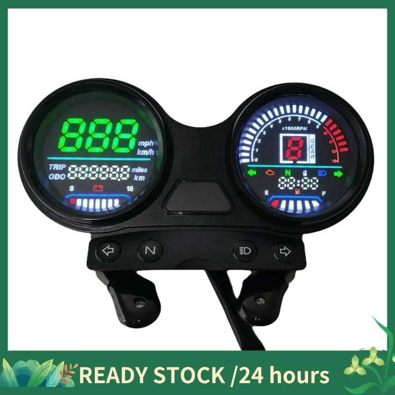 Velocímetro Digital LCD Odômetro Para YBR 125 Com Painel Móvel De Carga ...
