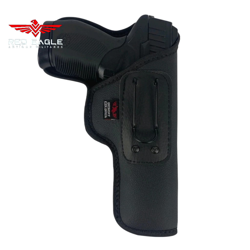 Coldre(Holster) Velado Uso Interno Dissimulado Para PT100/ PT92/ Pt 59s ...