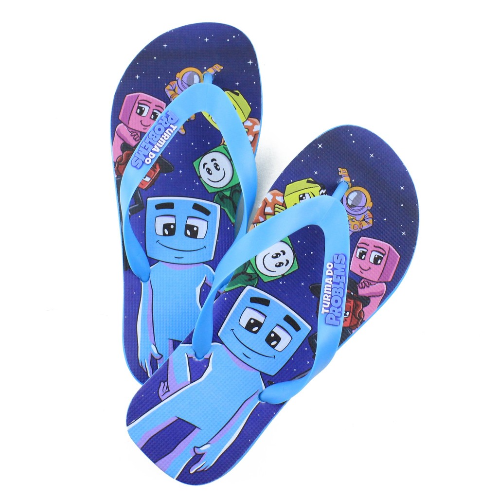 Chinelo Infantil Turma do Problems | Shopee Brasil
