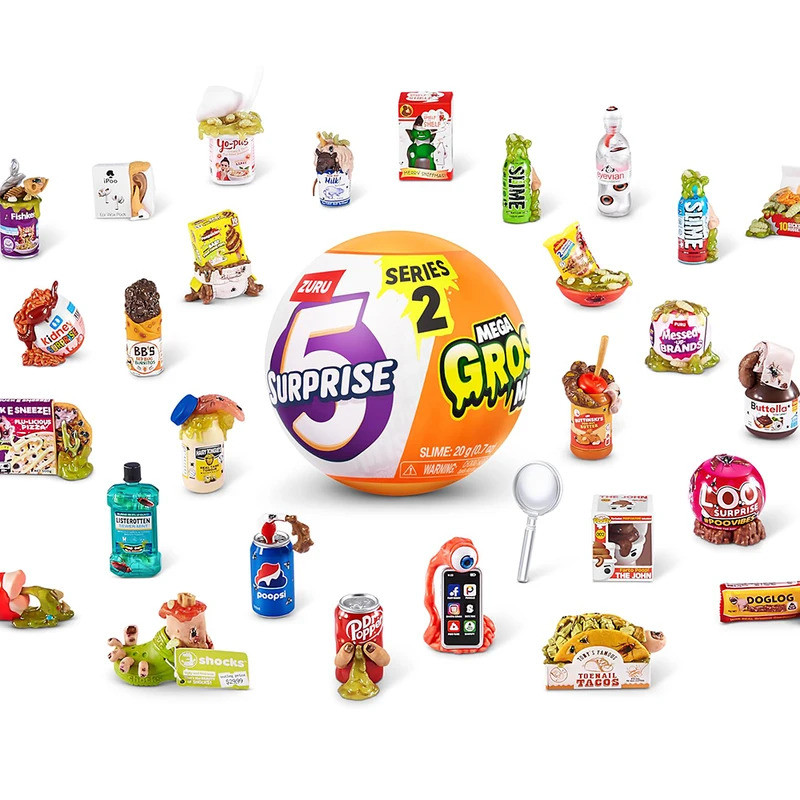 Zuru 5 Surpresa Blind Box Série Bruta 1/2 Minis Brinquedo Em Miniatura ...