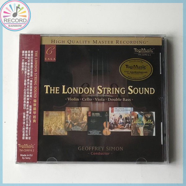 The London String Sound Violin, Cello, Viola, Double Bass GEOFFREY ...