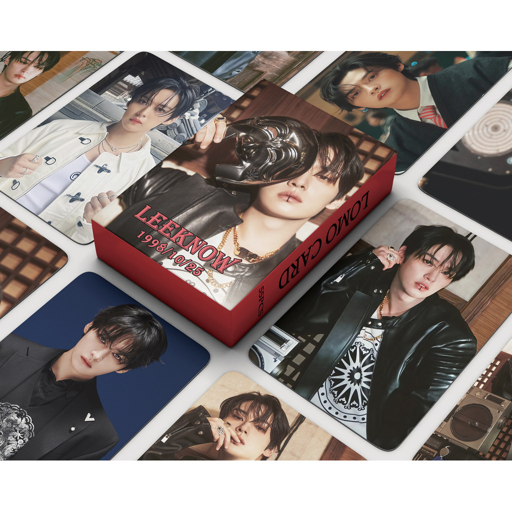 55pcs STRAY KIDS SKZ HOP Lomo Cartões HIP TAPE Retorno UNVEIL TRACK ATE ...