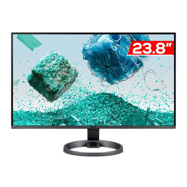 Monitor Acer 23.8 Rl242y Flt Fhd 100Hz 1Ms | Shopee Brasil