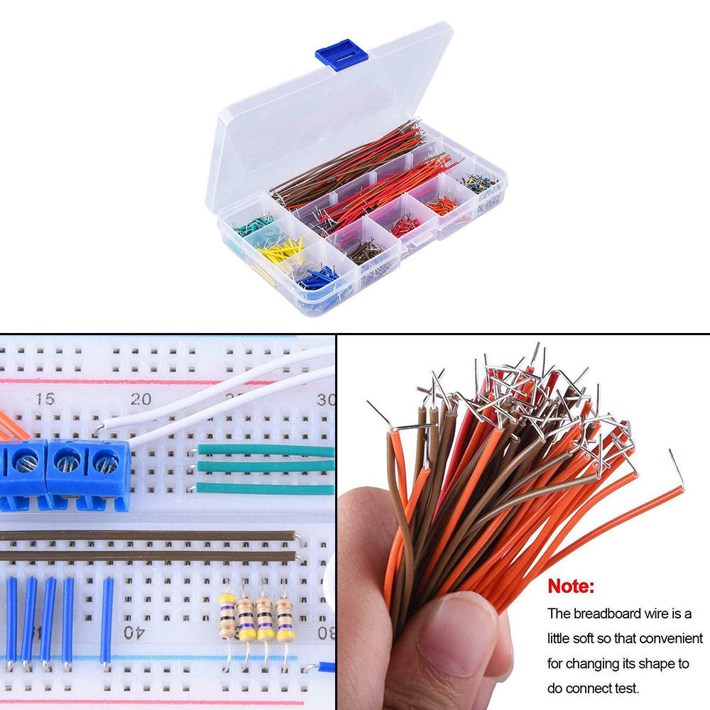 560pcs PCB Placa De Pão Arduino Para Kit De Fio De Cabo De Ligação De ...