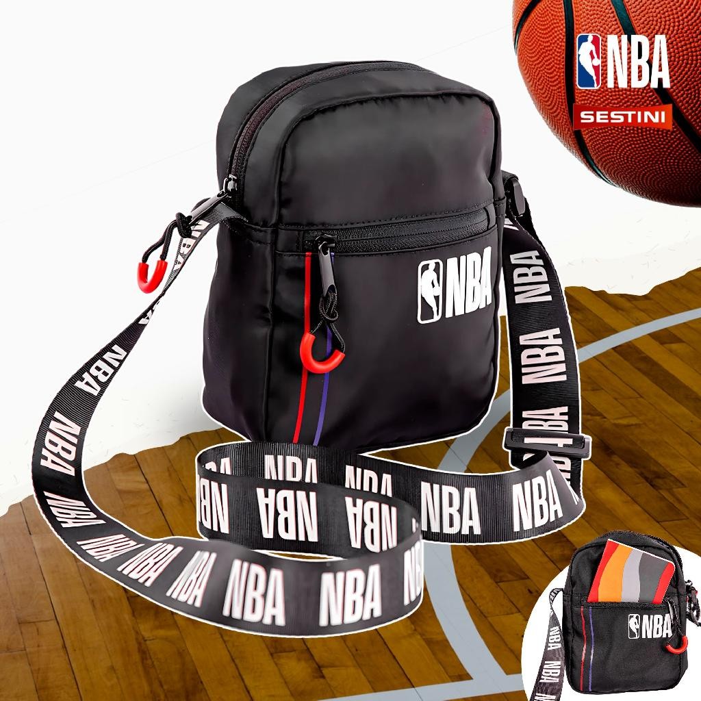 Shoulderbag Pochete Bolsa Necessaire Masculina Nba Original | Shopee Brasil