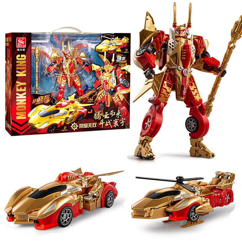 Grande Holy Mech Infantil Se Transforma Em Brinquedo De Carro Robô ...