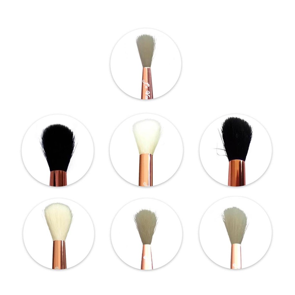 Kit C/ 7 Pincéis | Gama | Le Vangee | Shopee Brasil