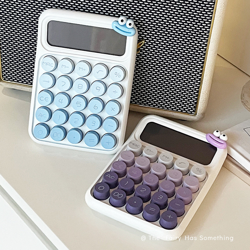 Calculadora de estilo fofo de 12 bits de tela grande máquina de cálculo ...