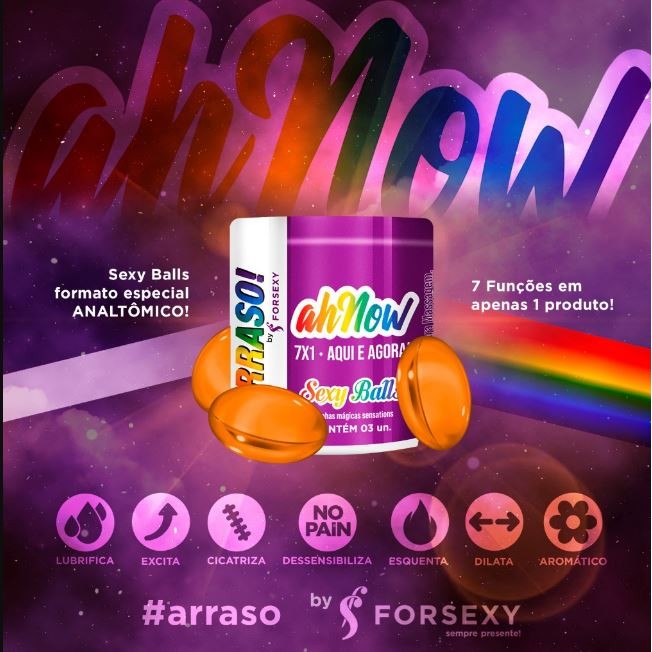 Bolinha anal funcional 7 em 1 Arraso Ahnow Sexy Balls | Shopee Brasil