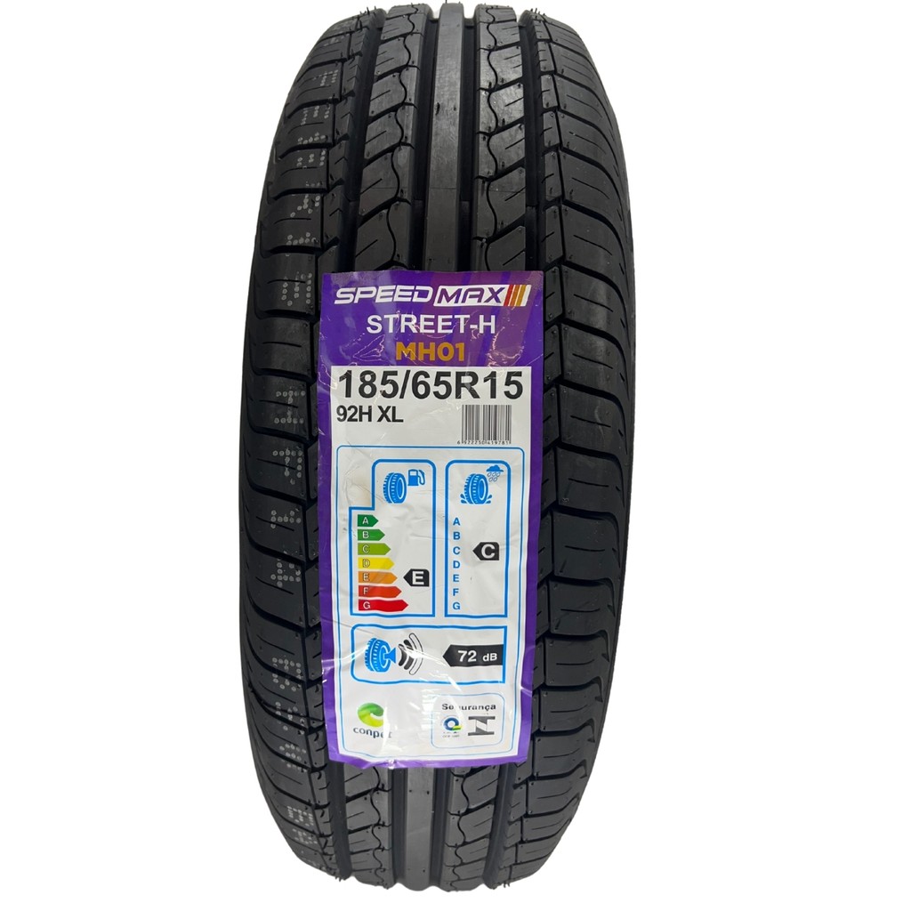 PNEU 185/65R15 92H SPEEDMAX MH01 SPM XL ARO 15 SANDERO FOX POLO GOL HB20 MERIVA IDEA ARGO ONIX ...