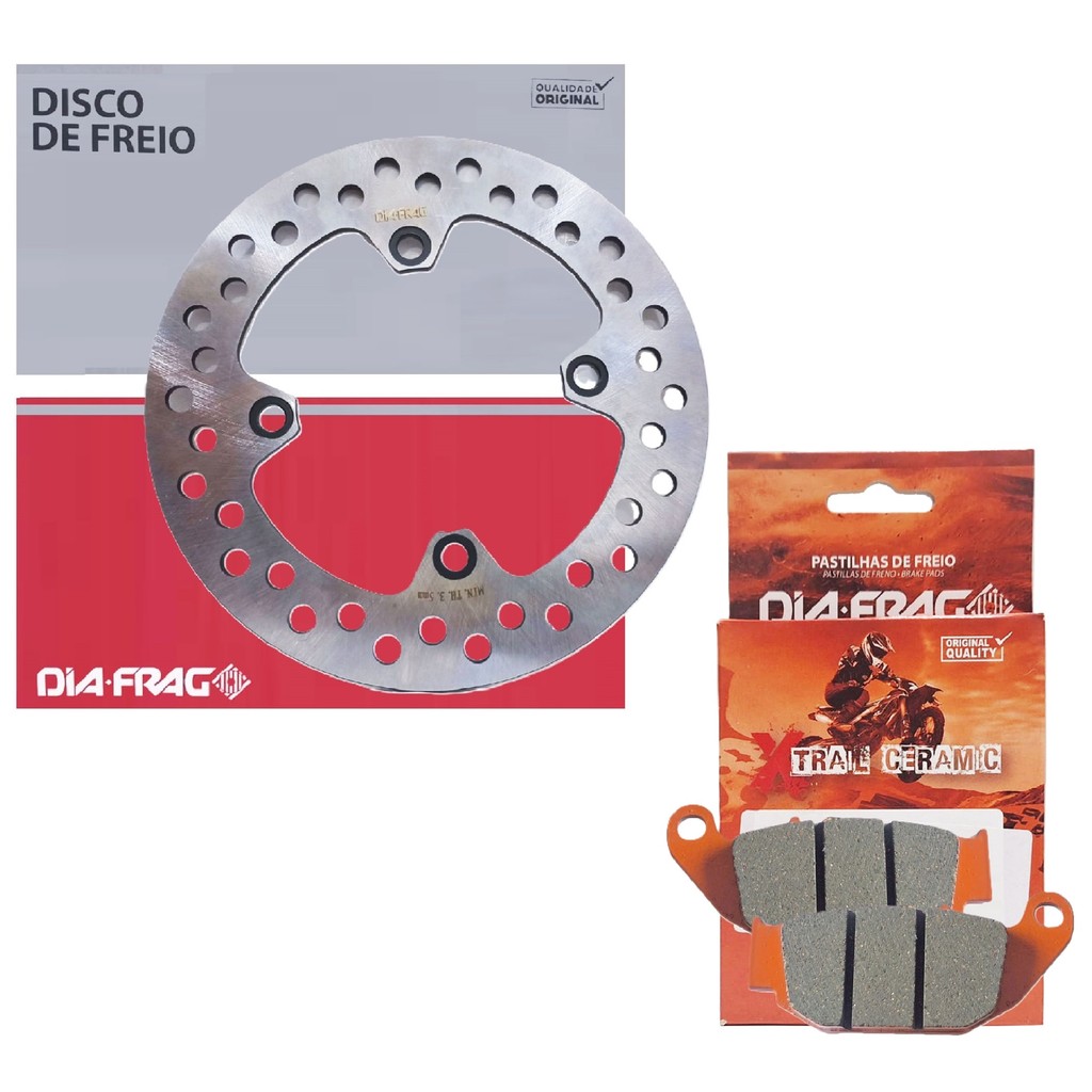 Disco de Freio Traseiro Xre 300 Abs 2019-2023 / Xre 300 Sahara 2024 ...