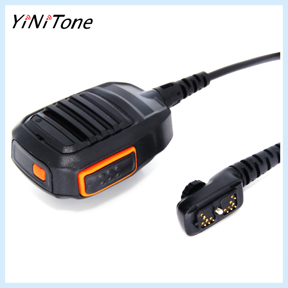 HYT SM18N2 Alto-Falante Microfone PTT Ombro Portátil Para HYTERA PD702 ...