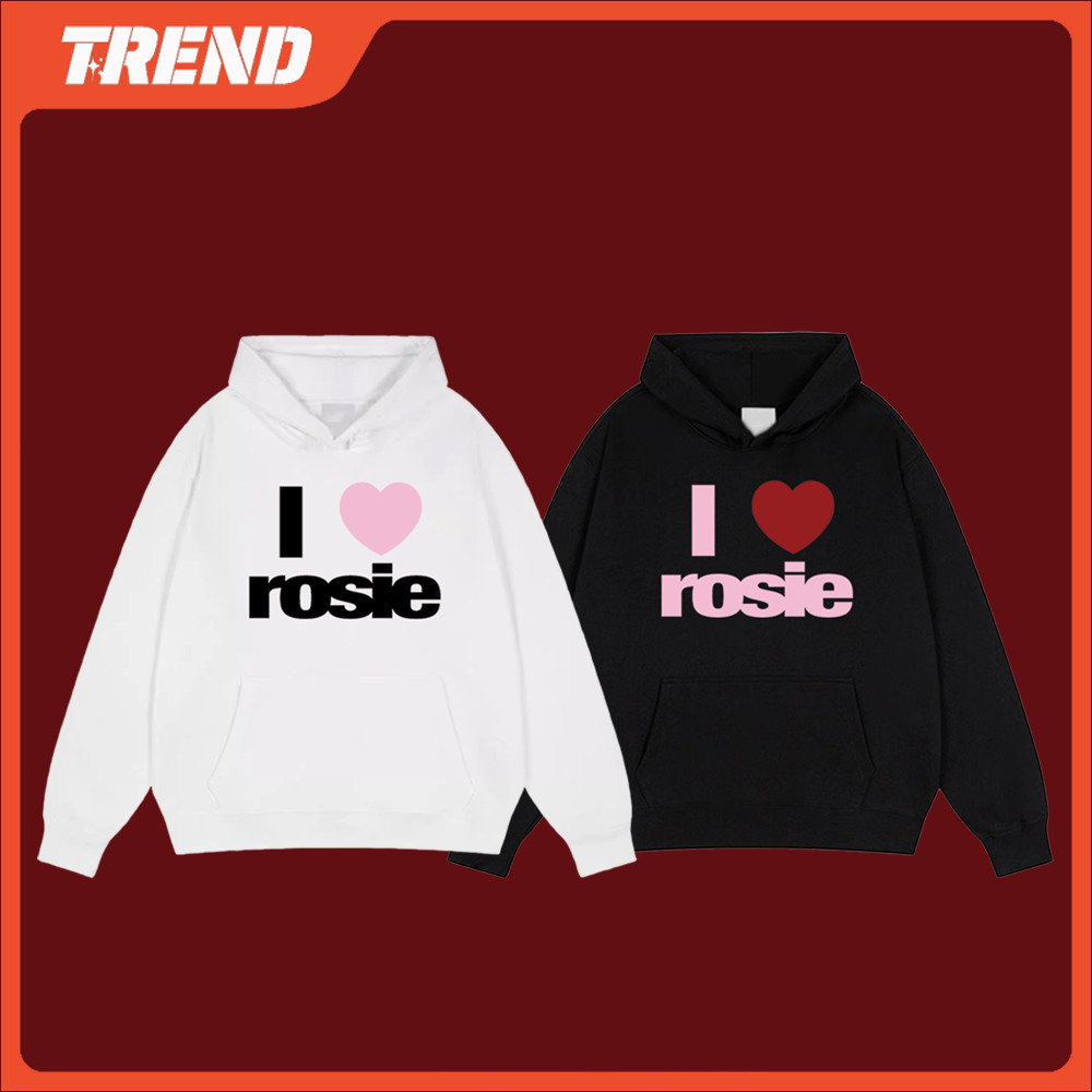 KPOP BLACKPINK ROSE ROSIE POP-UP Merch Hoodie Plus Size Coreano Moda ...