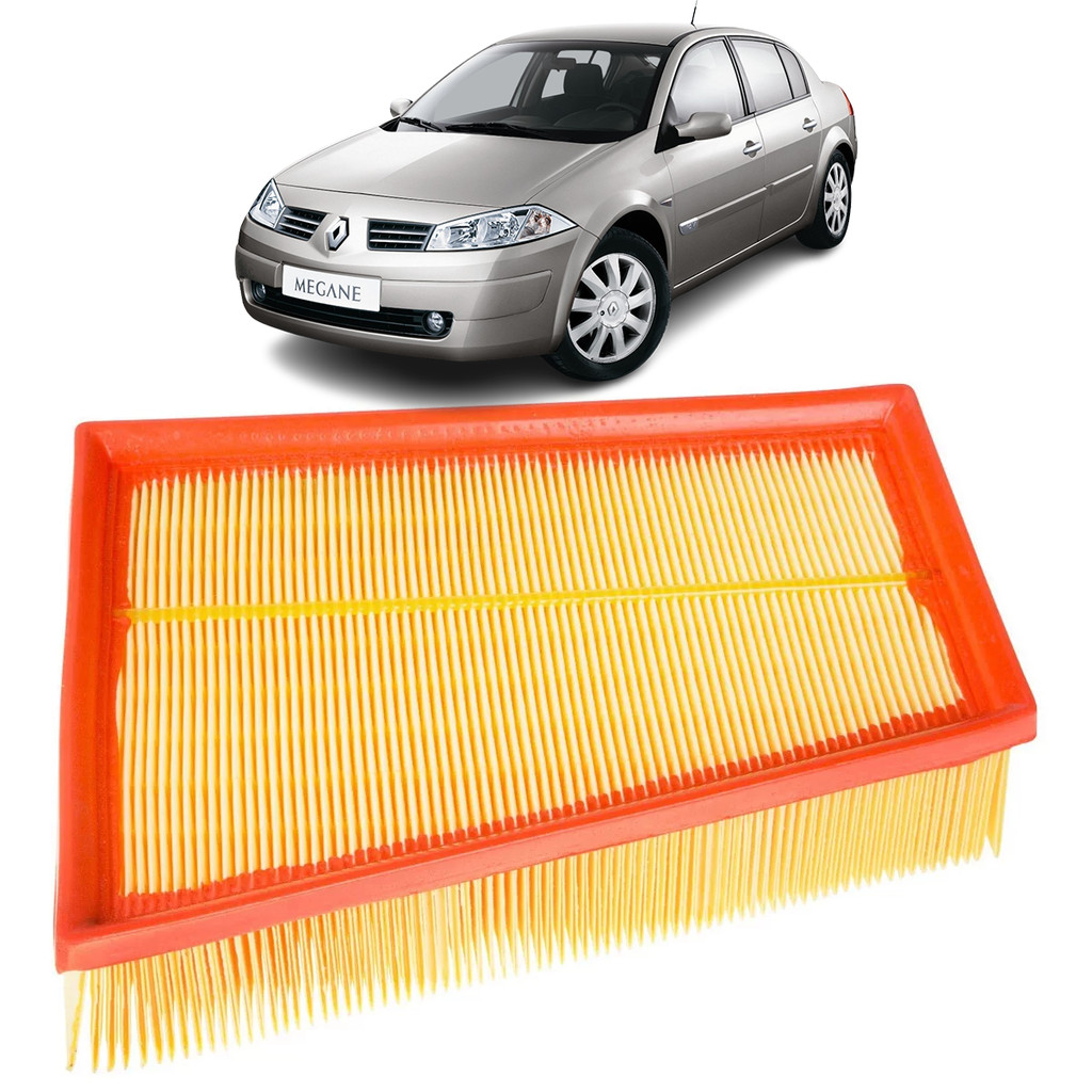 Filtro Ar Motor Original Renault Meganegrandtour 2006 a 2013 8200371661 ...