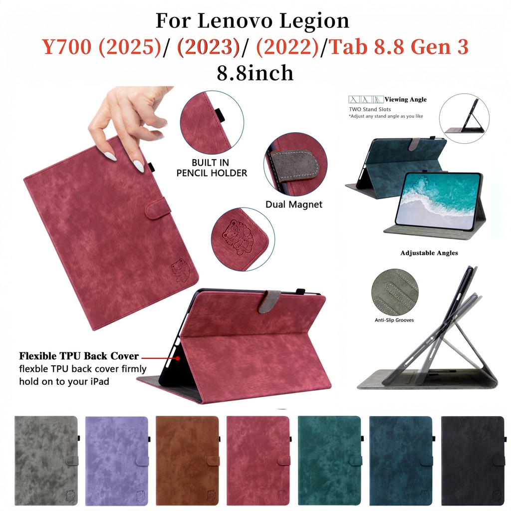 Para Lenovo Legion Y700 2025 2023 2022 8.8 Tab 8.8 Gen 3 Gen3 TB320FC TB321FU TB-9707F Suporte ...