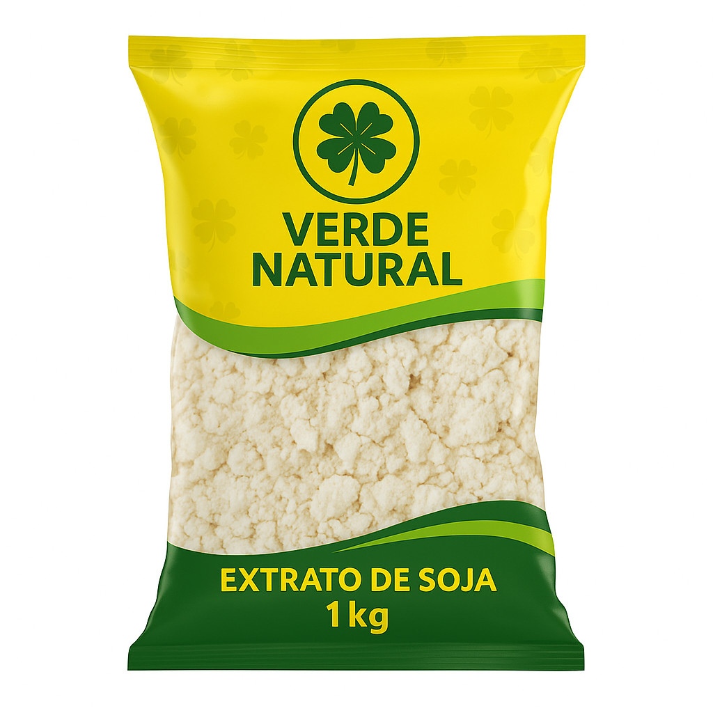 Extrato de Soja Natural Pó Não Transgênico 1Kg - Verde Natural | Shopee ...