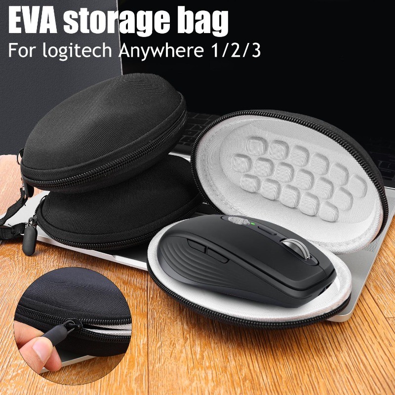 Bolsa De Armazenamento Rígido Mouse EAV-Portátil Para Câmera logitech ...