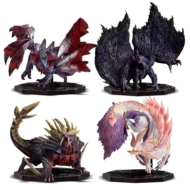 Capcom Genuíno Monster Hunter CUBE CFB Eclipse Preto Dragão Raposa ...
