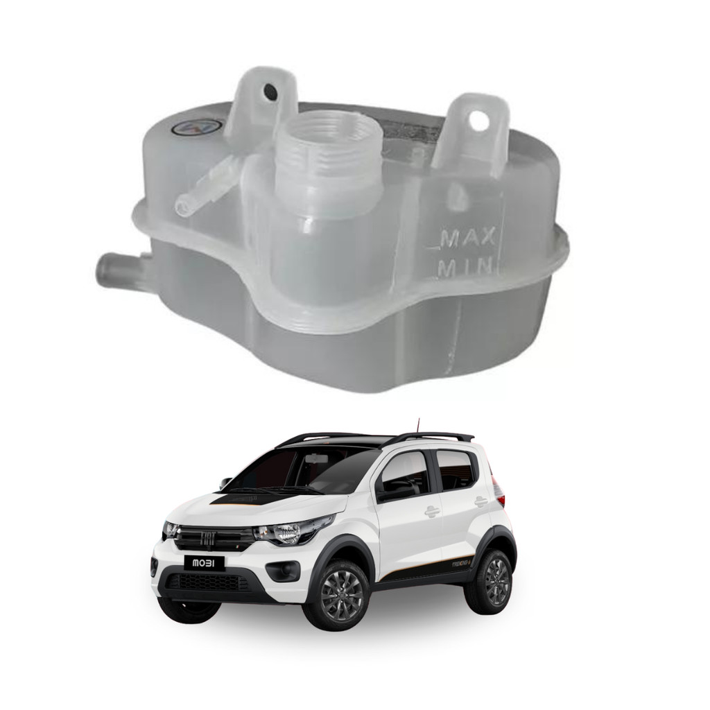 Reservatório De Água Radiador Expansão Fiat Mobi 2016 2017+ | Shopee Brasil