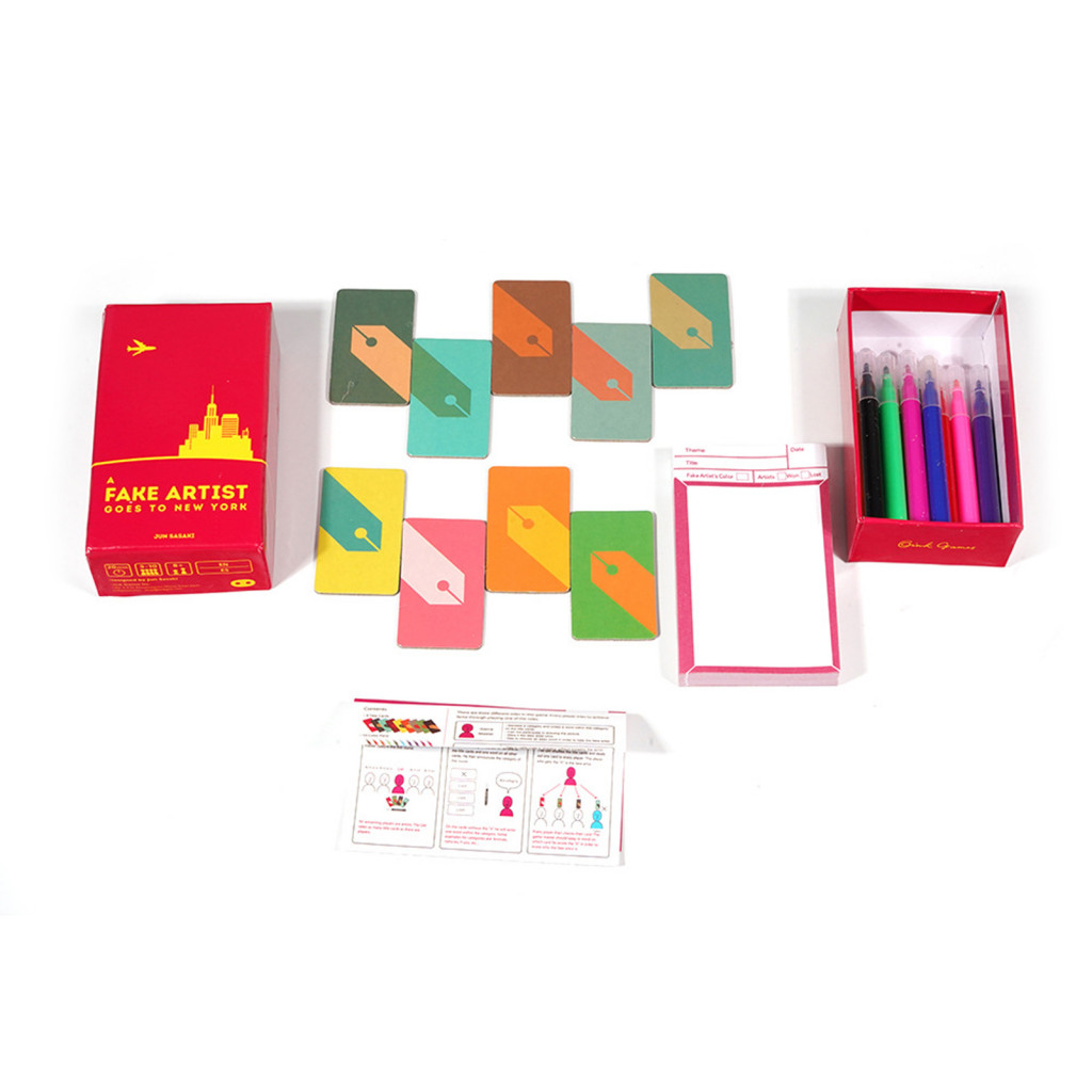 Fake Artist Game Creative Painting Fun Christmas Party for 5-10 Players ...