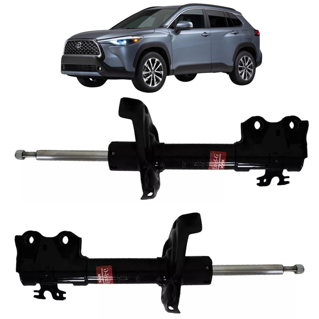 PAR AMORTECEDOR DIANTEIRO TOYOTA COROLLA CROSS (33500710) | Shopee Brasil