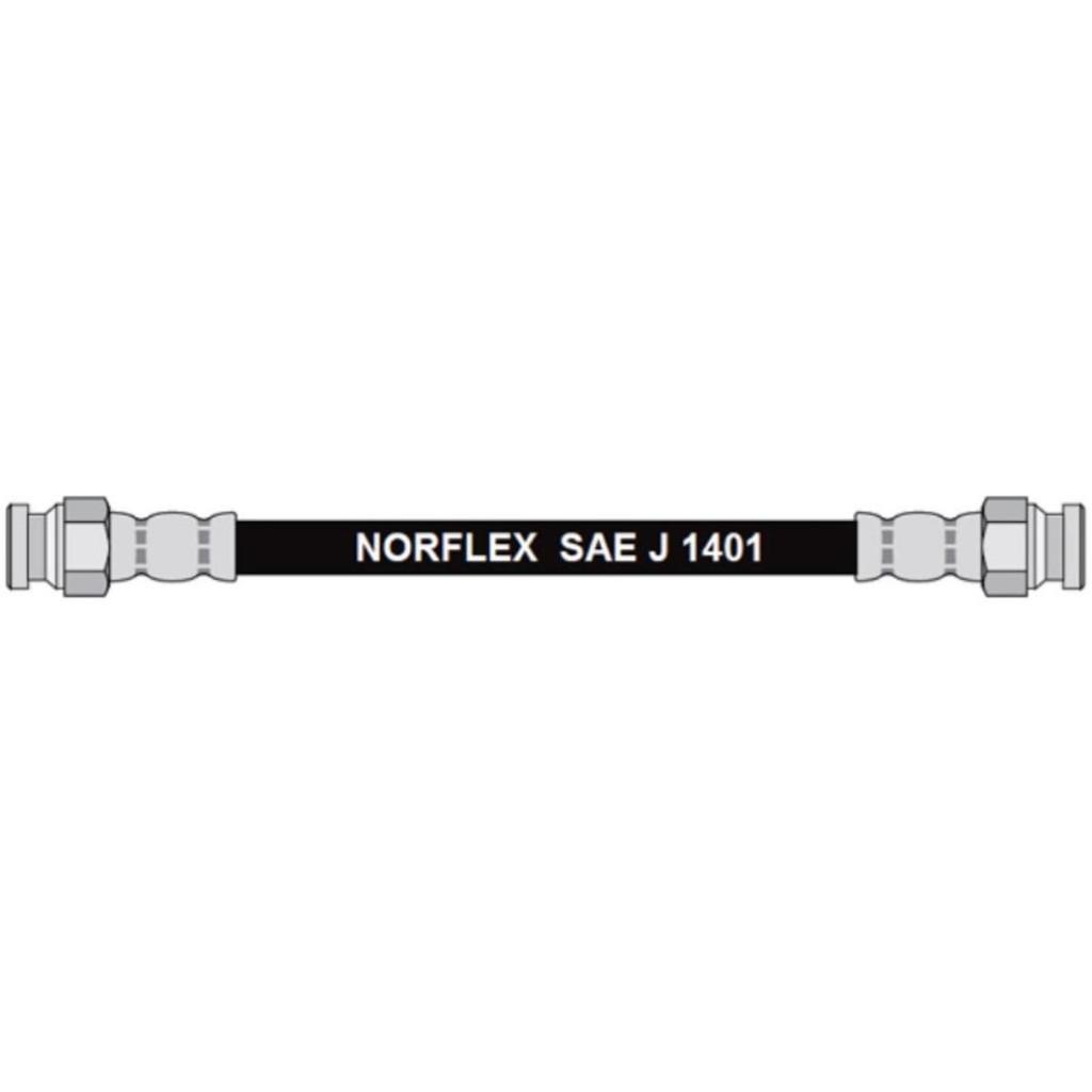Mangueira flexível Traseiro Fiat Fiorino 1988 a 2006 NORFLEX | Shopee ...