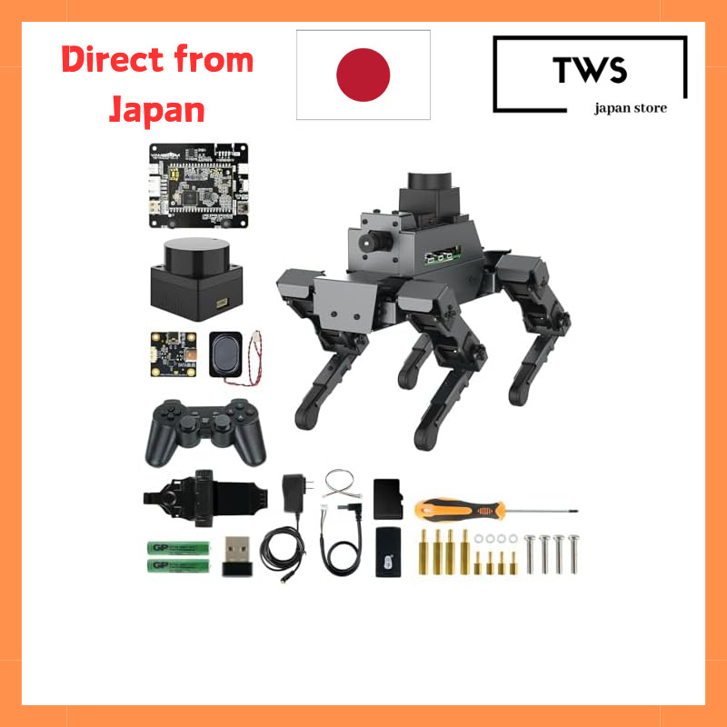 [Direct from Japan] Yahboom Raspberry Pi 5 Imitation Quadruped Robot ...