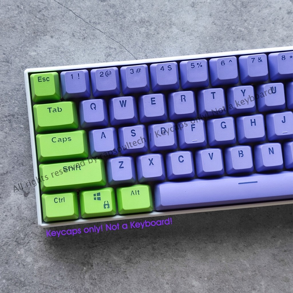 EVA-01 NEON GENESIS EVANGELION Mecha Keycaps PBT Adequados Para ...