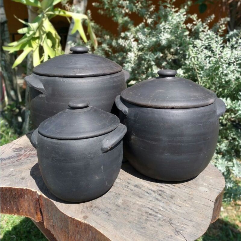 Legítima Panela De Barro Capixaba Capacidade 5 Litros | Shopee Brasil