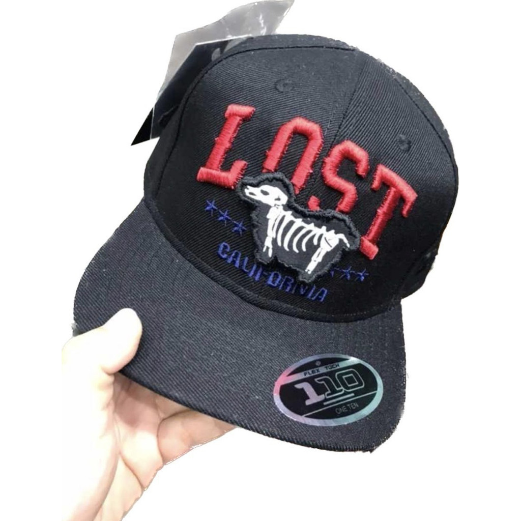 Kit 2 Boné Lost Monalisa California Aba Reta Fitão | Shopee Brasil